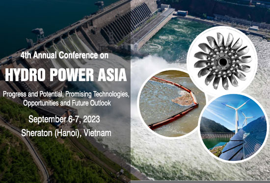 4th edition of Hydro Power in Asia | September 6-7, 2023 | Sheraton ...