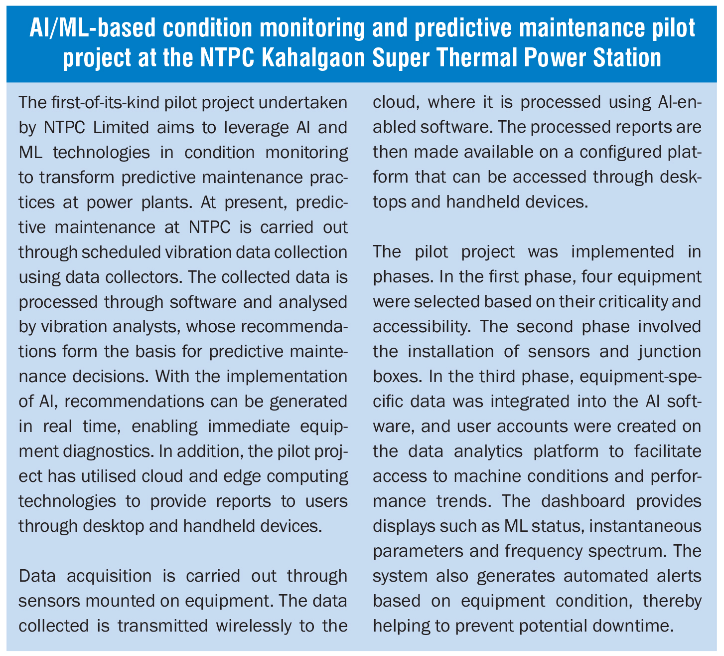 Transforming Operations: Advanced technologies driving efficiency in ...